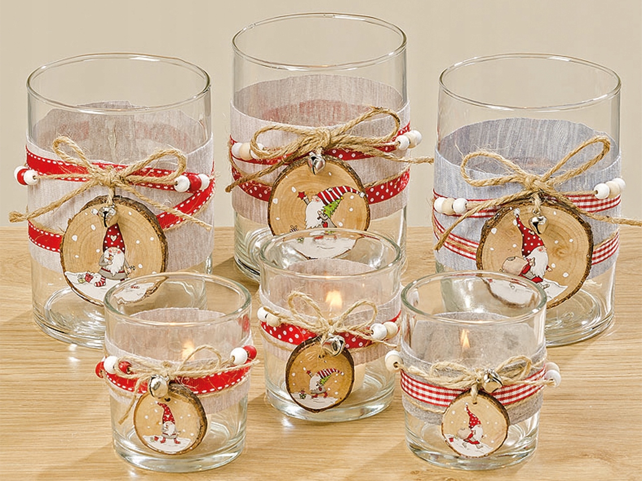 Osłonki Szklane na Świeczki - Niska cena na Allegro