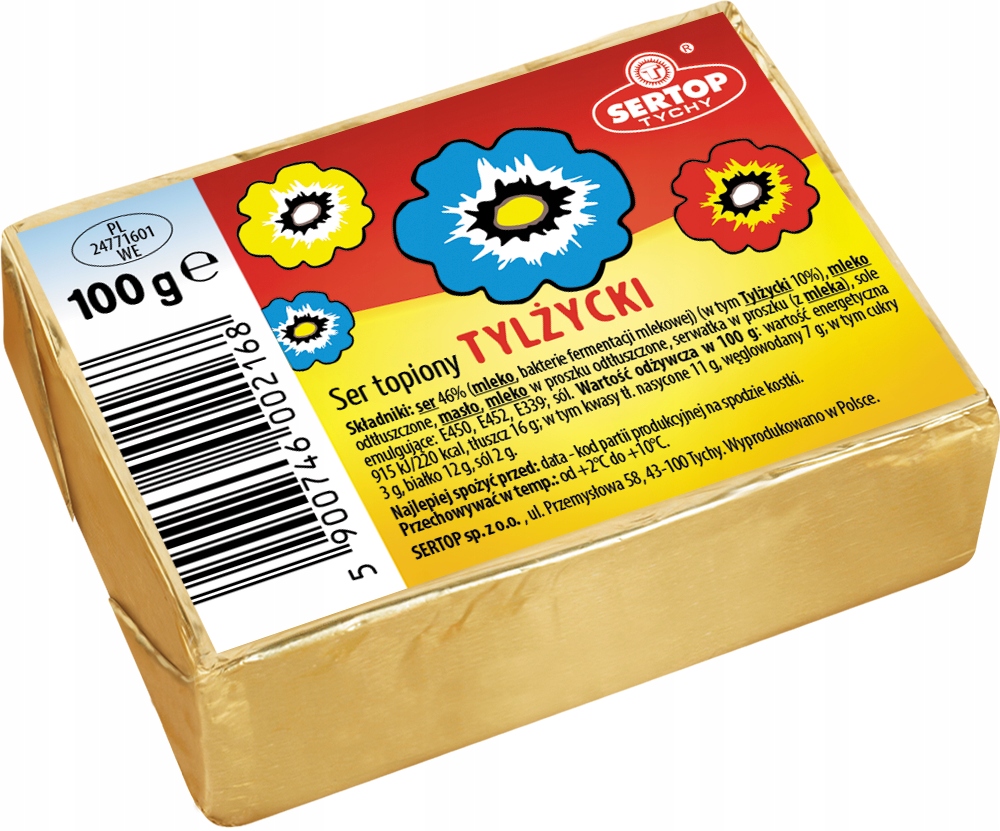 Ser Topiony Tylżycki 100 g Sertop (5900746002168) • Cena, Opinie • Sery ...