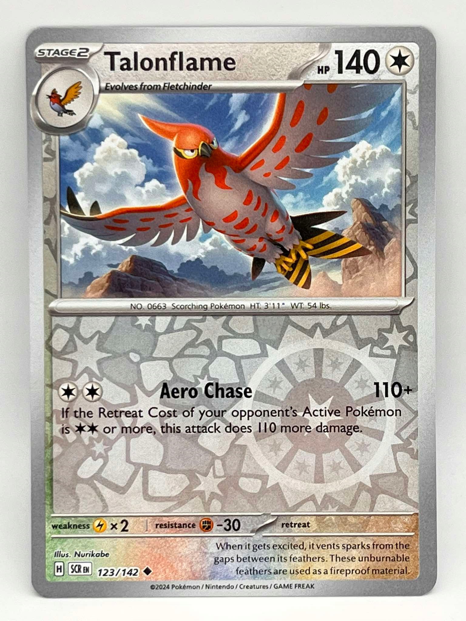 Karty Pokemon TCG Stellar Crown (SCR 123) Talonflame (R) - Stan: Nowy 5.90PLN - Sklepy, Opinie ...