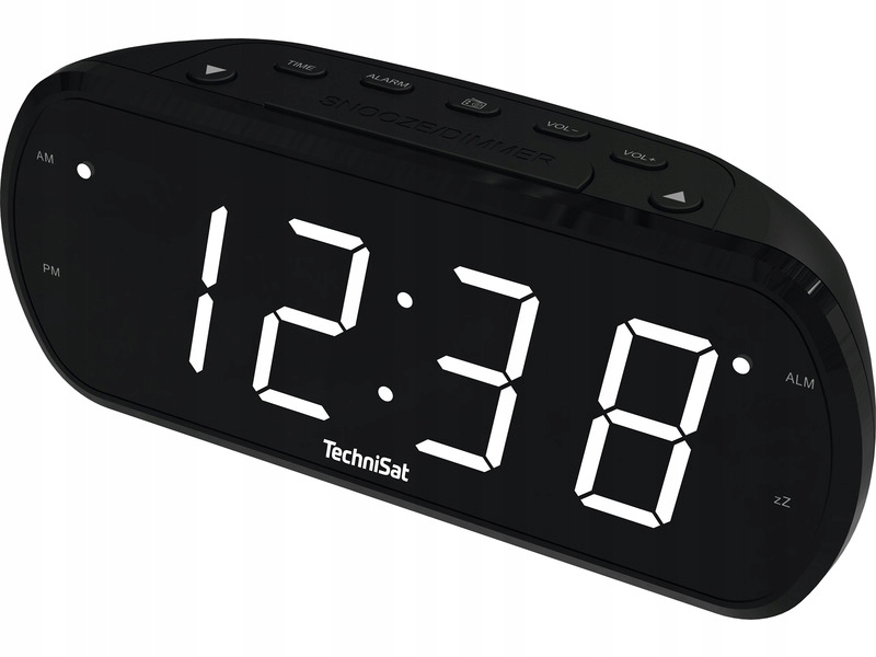 Radiobudzik TECHNISAT Digiclock 1 FM Czarny - Sklep, Opinie, Cena w Allegro