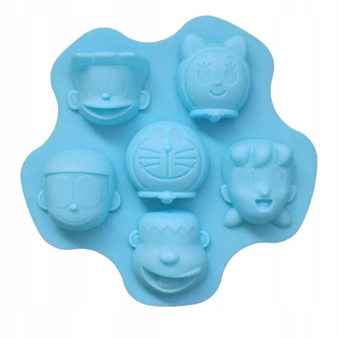 Formy silikonowe do mydeł głowy, postacie 6 szt. - GIFT HOME | Sklep ...