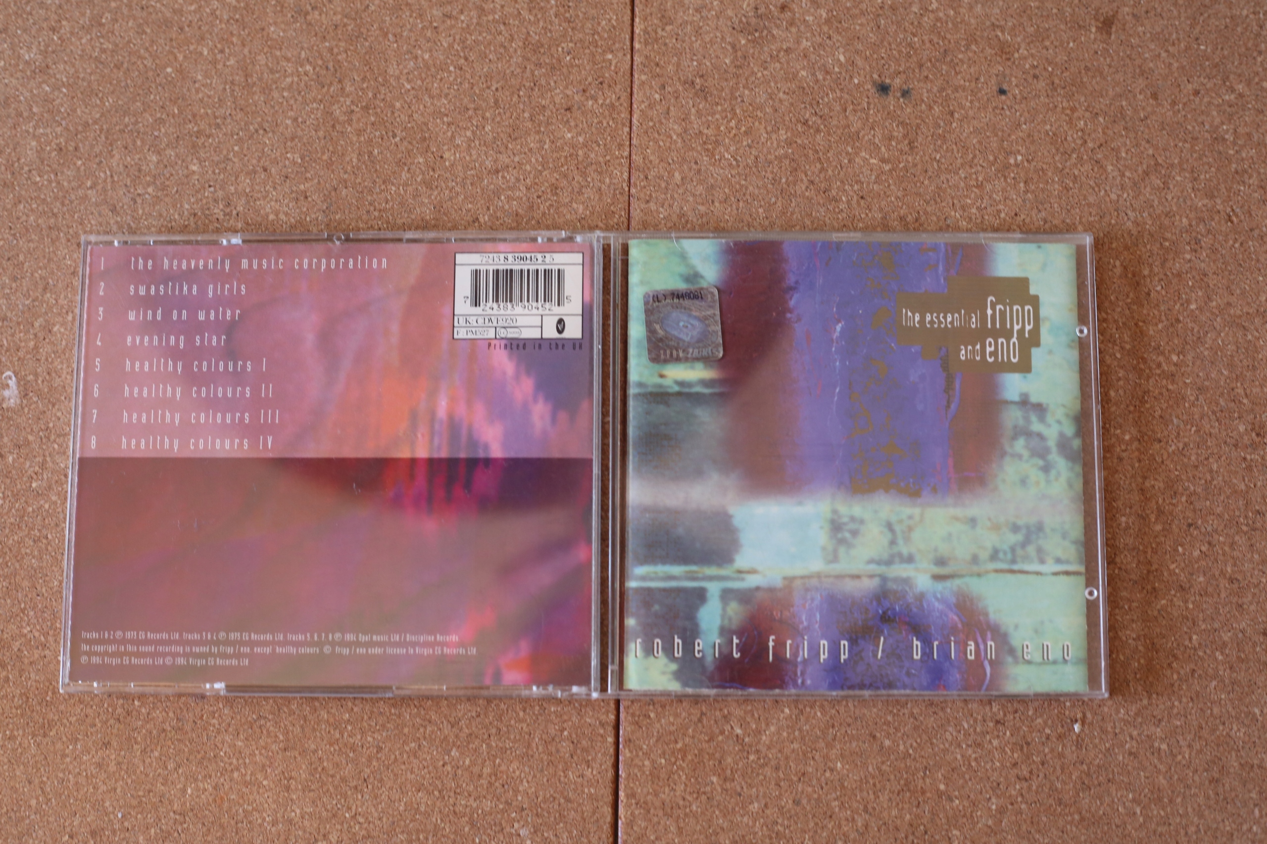 Robert Fripp/Brian Eno - The Essential Fripp And Eno cd 16548855270 ...