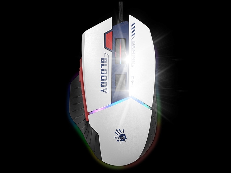 PRZEWODOWA MYSZ GAMINGOWA 12000 DPI A4Tech Bloody W95 Max USB Sports Navy - Sklep, Opinie, Cena ...