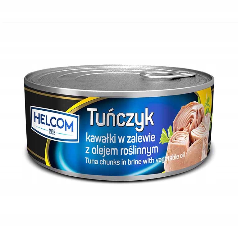 Tuńczyk w sosie własnym Helcom 0,17 kg (5907431657962) • Cena, Opinie • Przetwory rybne ...