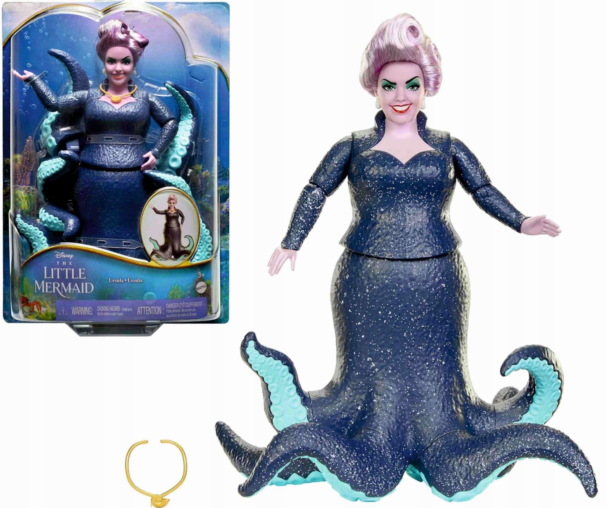 Lalka Disney Księżniczki Hasbro ursula 28 cm • Cena, Opinie - Allegro