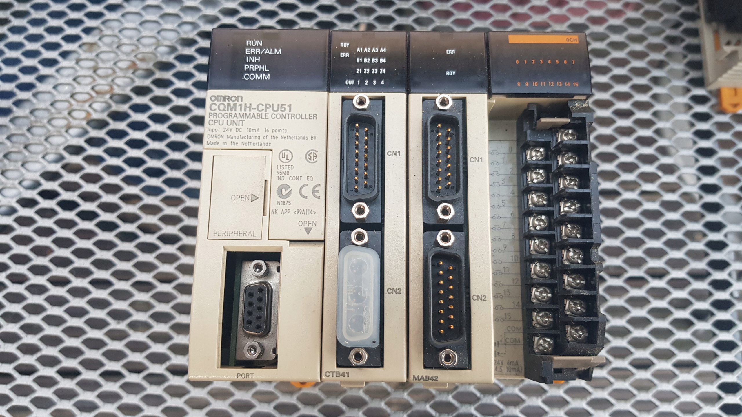 Sterownik PLC Omron CQM1H-CPU51 • Cena, Opinie - Allegro