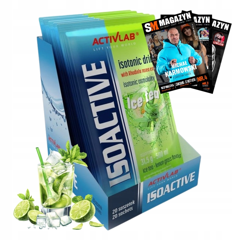 ACTIVLAB ISOACTIVE 20x31.5g NAPÓJ IZOTONICZNY ISO NAWODNIENIE ...
