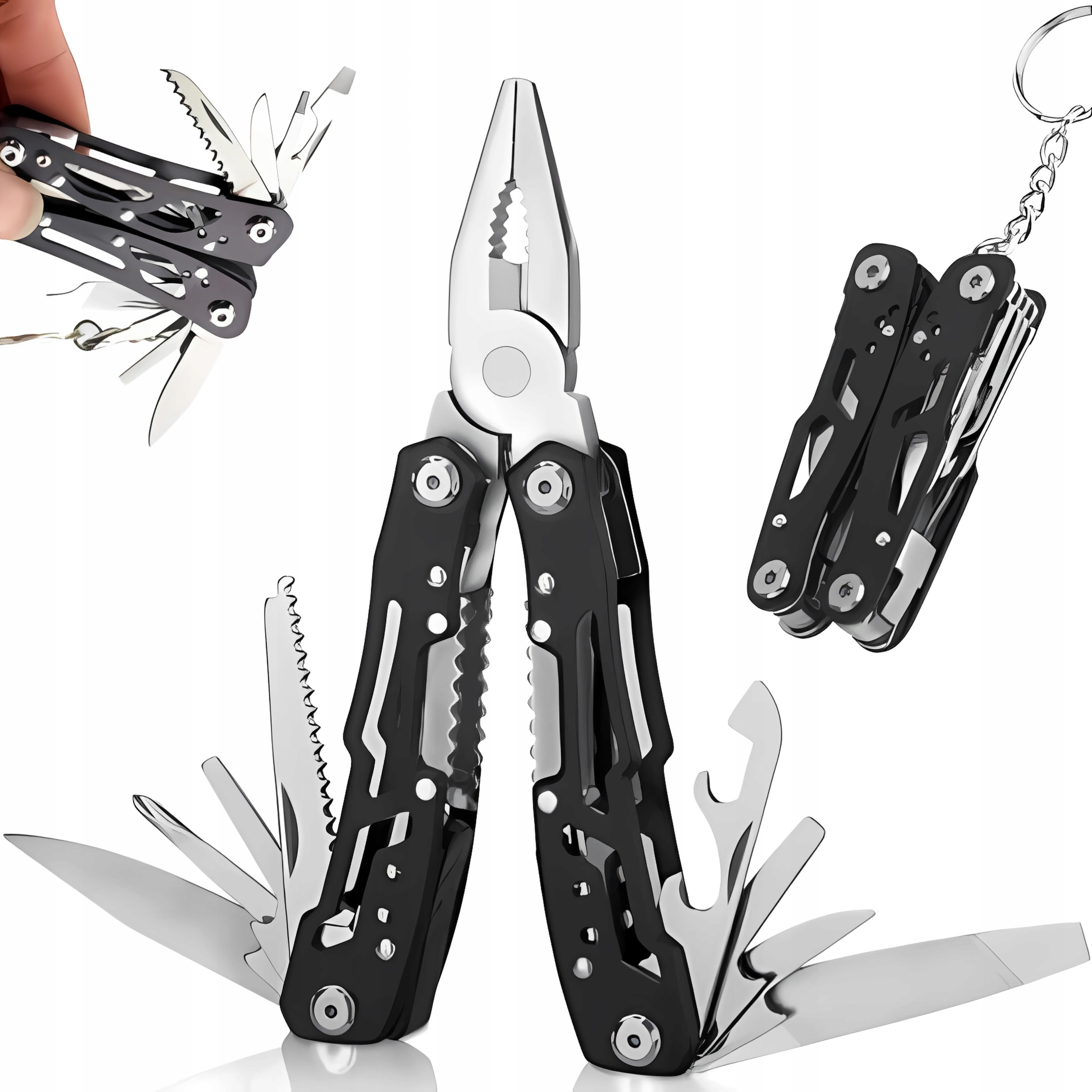 MULTITOOL 15 V 1 KOMBINAČKY NŮŽ NÁSTROJE POUZDRO - Allegro
