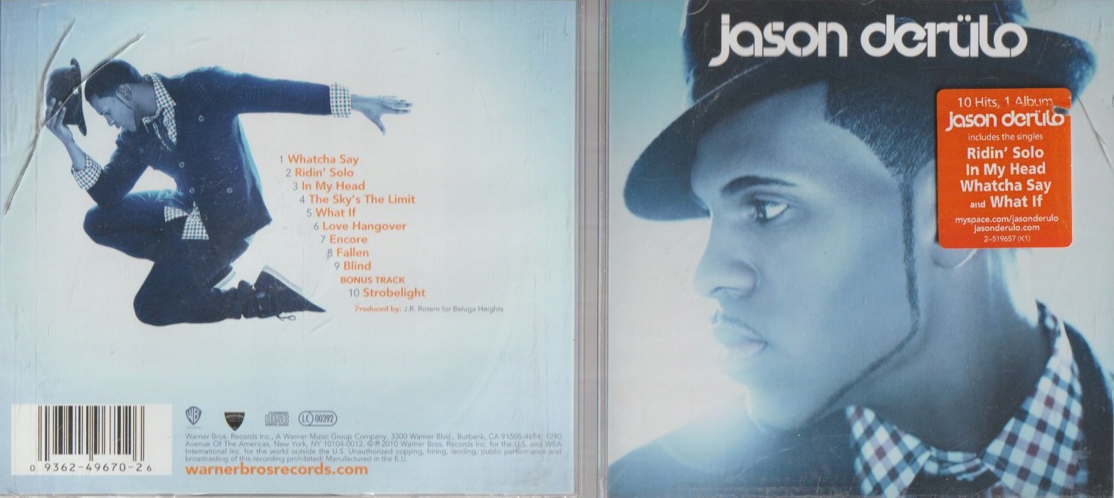 Płyta CD Jason Derulo- Jason Derulo_______________ 13541259512 - Sklepy ...