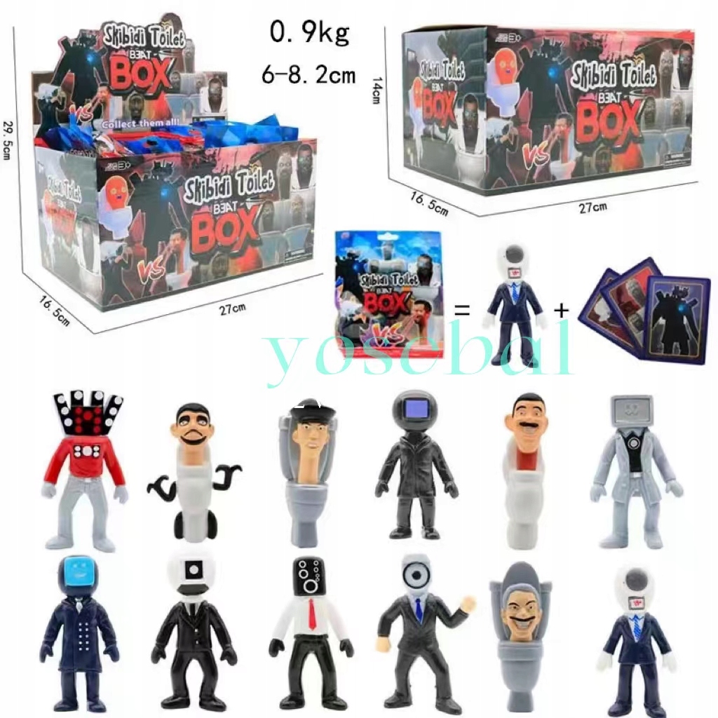 Skibidi Toilet Karty - Niska cena na Allegro.pl