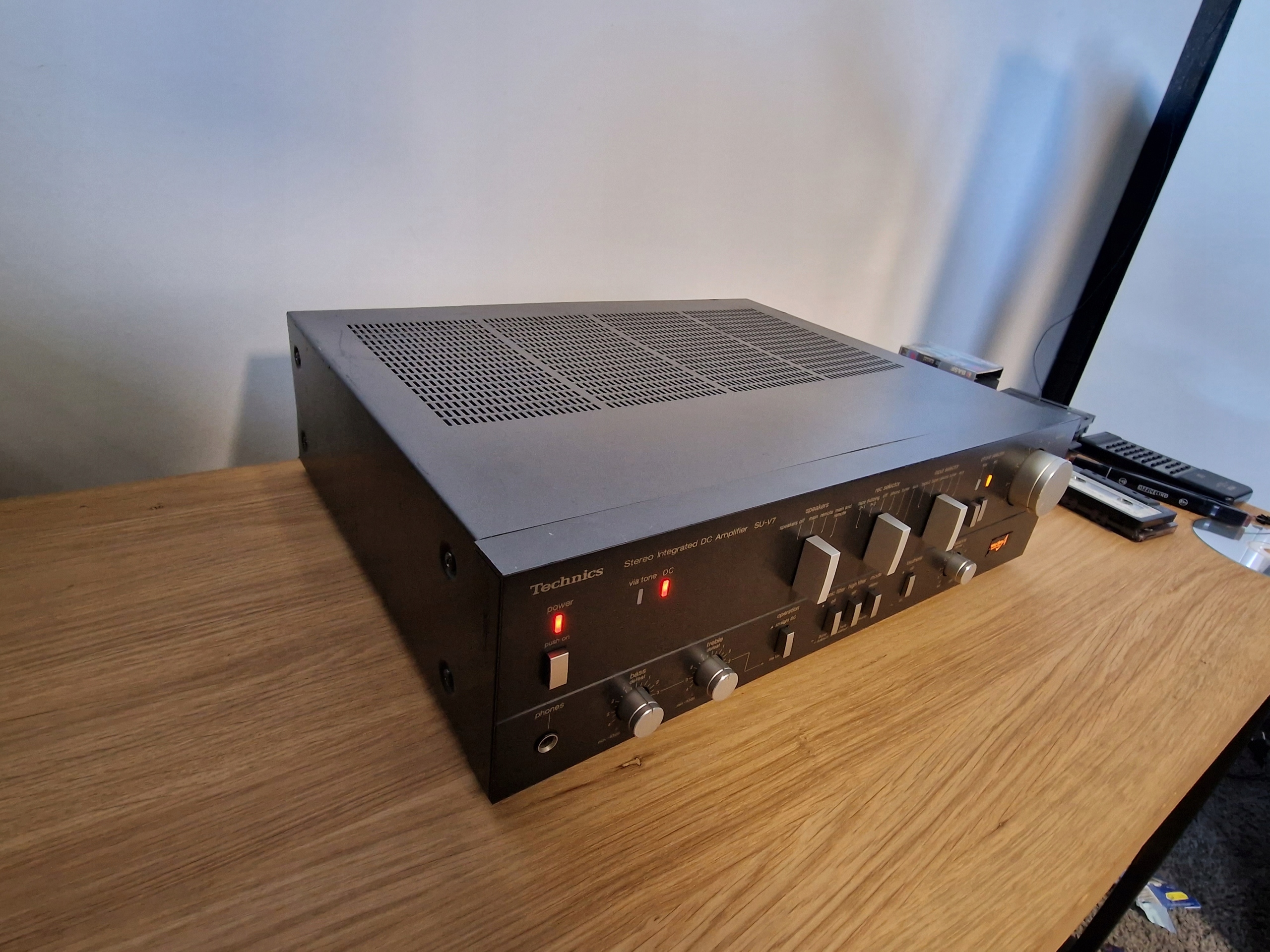 TECHNICS SU-V7 WZMACNIACZ STEREO LEGENDA 630W !!! - Sklep, Opinie, Cena w Allegro