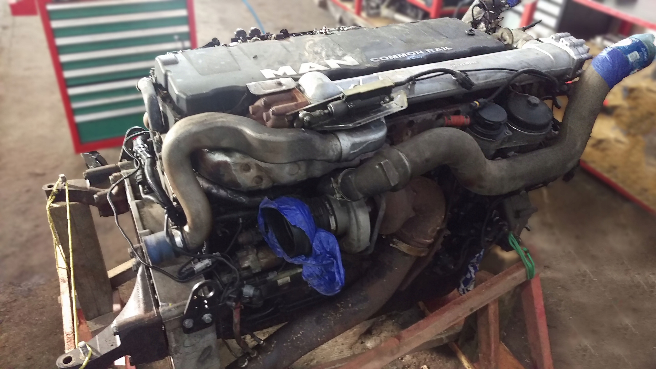 Silnik MAN TGX D2676LF01 480KM Euro 4 MAN TGS MAN TGA MAN D26 E4 za ...