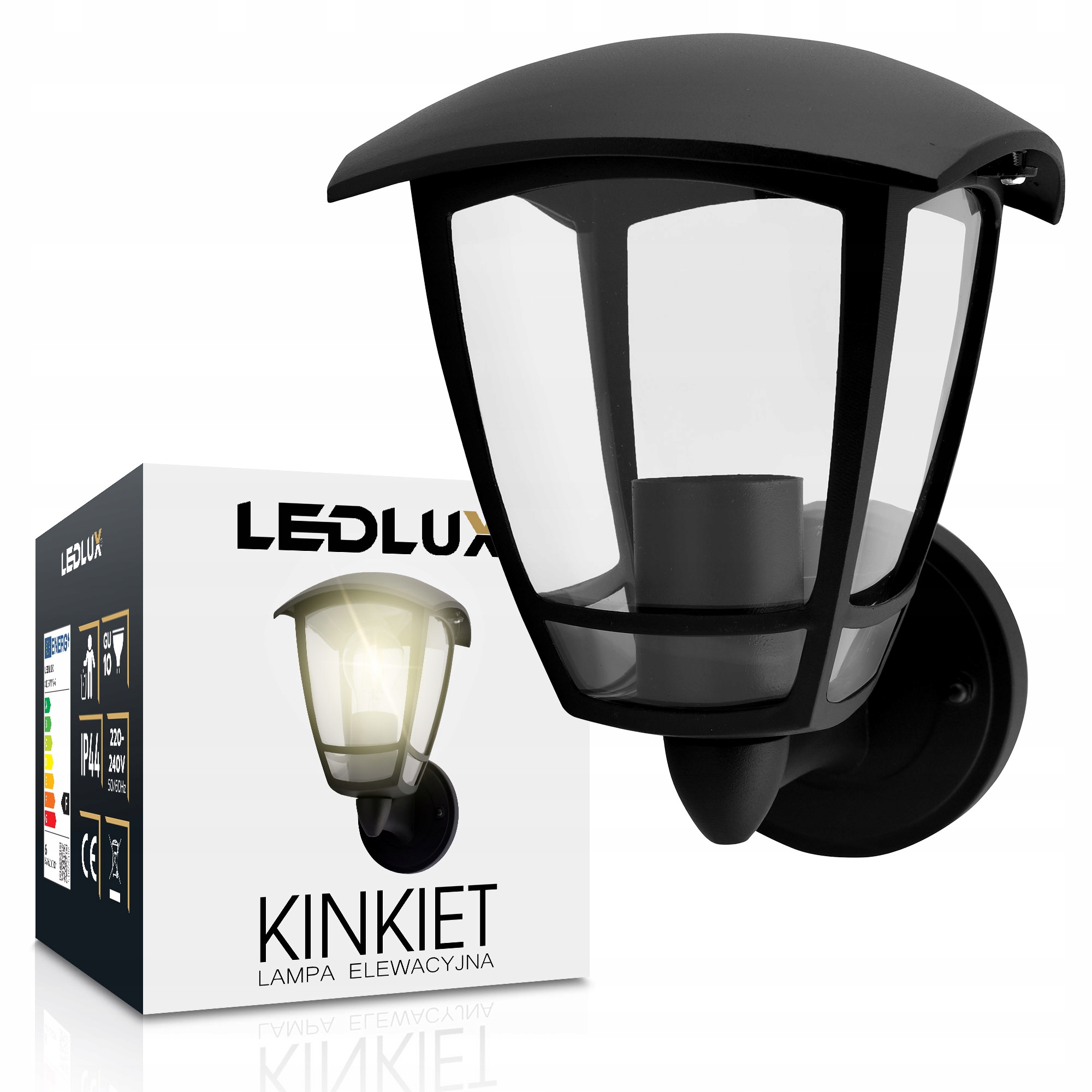 Lampa elewacyjna LED ZEWNĘTRZNA kinkiet ogrodowy (5904067089426) • Cena ...