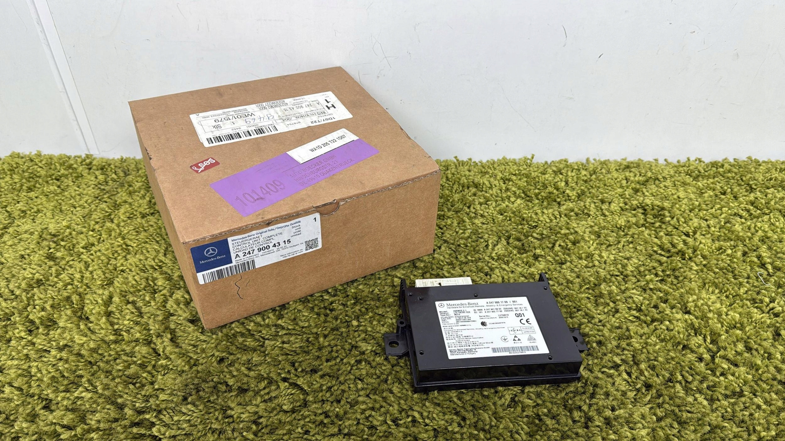 Moduł Sterownik Komputer Radia Mercedes W907 W910 Sprinter Vito W447 Nówy za 169.00PLN z Góra ...