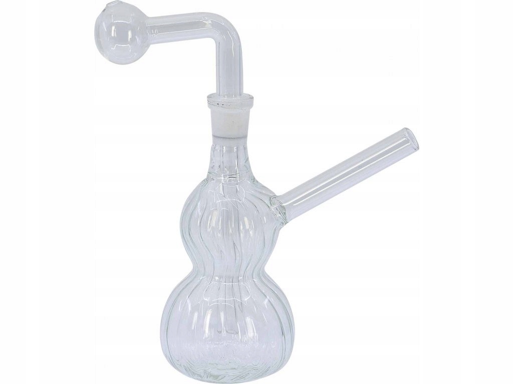 Vodní dýmka skleněná Bongo na olej Oil Bong 17cm - Allegro