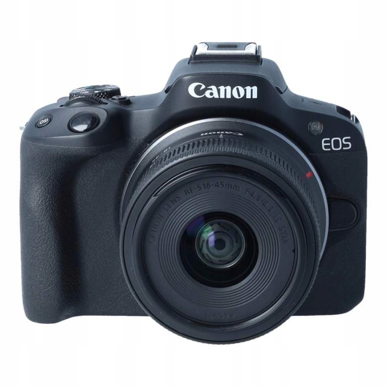 Canon EOS R50 + RF-S 18-45 mm f/4.5-6.3 IS STM GWARANCJA 6 MIESIĘCY UŻY ...