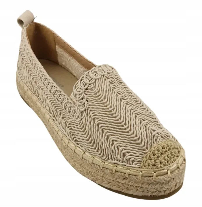 Espadryle VINCEZA 17392 beżowe r.36 • Cena, Opinie - Allegro