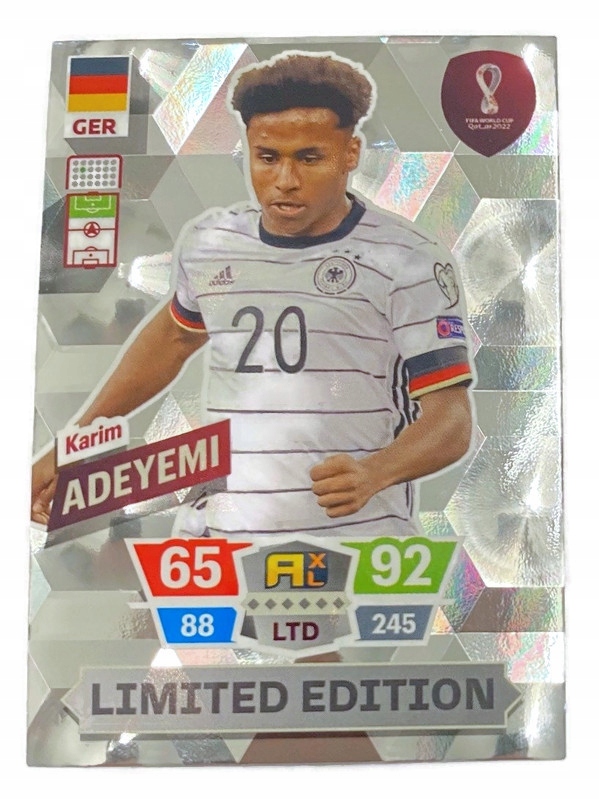 FIFA WORLD CUP QATAR 2022 LIMITED EDITION Adeyemi - porównaj ceny ...