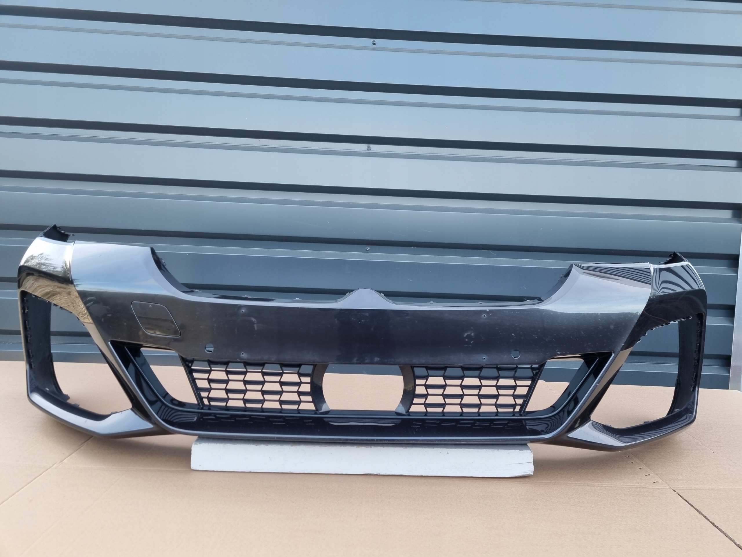 BMW 5 G30 G31 LIFT M-PAKIET ZDERZAK PRZÓD ORYGINAŁ E266 ZDERZAK ...