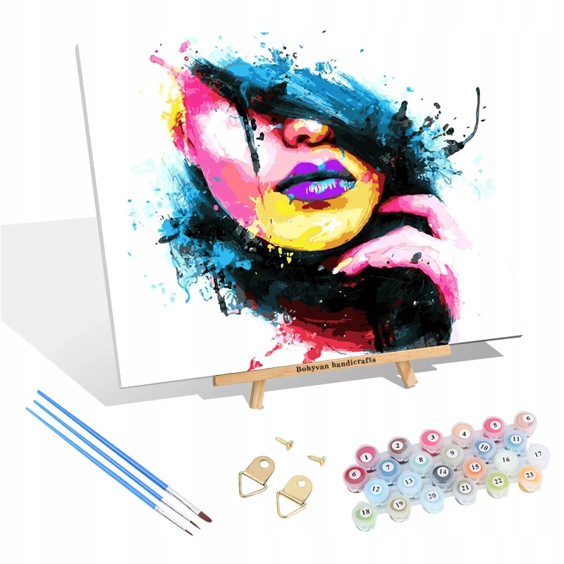 MALOWANIE PO NUMERACH Z RAMĄ OBRAZY DO MALOWANIA PO NUMERACH OBRAZ ...