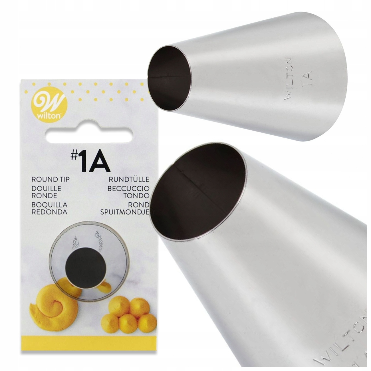 TYLKA CUKIERNICZA #1A OKRĄGŁA WILTON STAL NIERDZEWNA (070896255693 ...