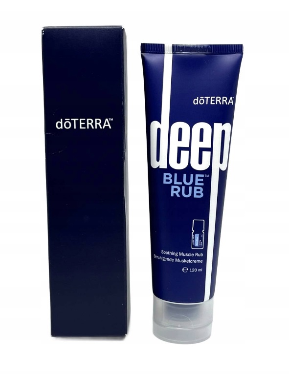 DOTERRA BALSAM DEEP BLUE RUB 120ML MAŚĆ DO CIAŁA KOJĄCO-CHŁODZĄCA ...