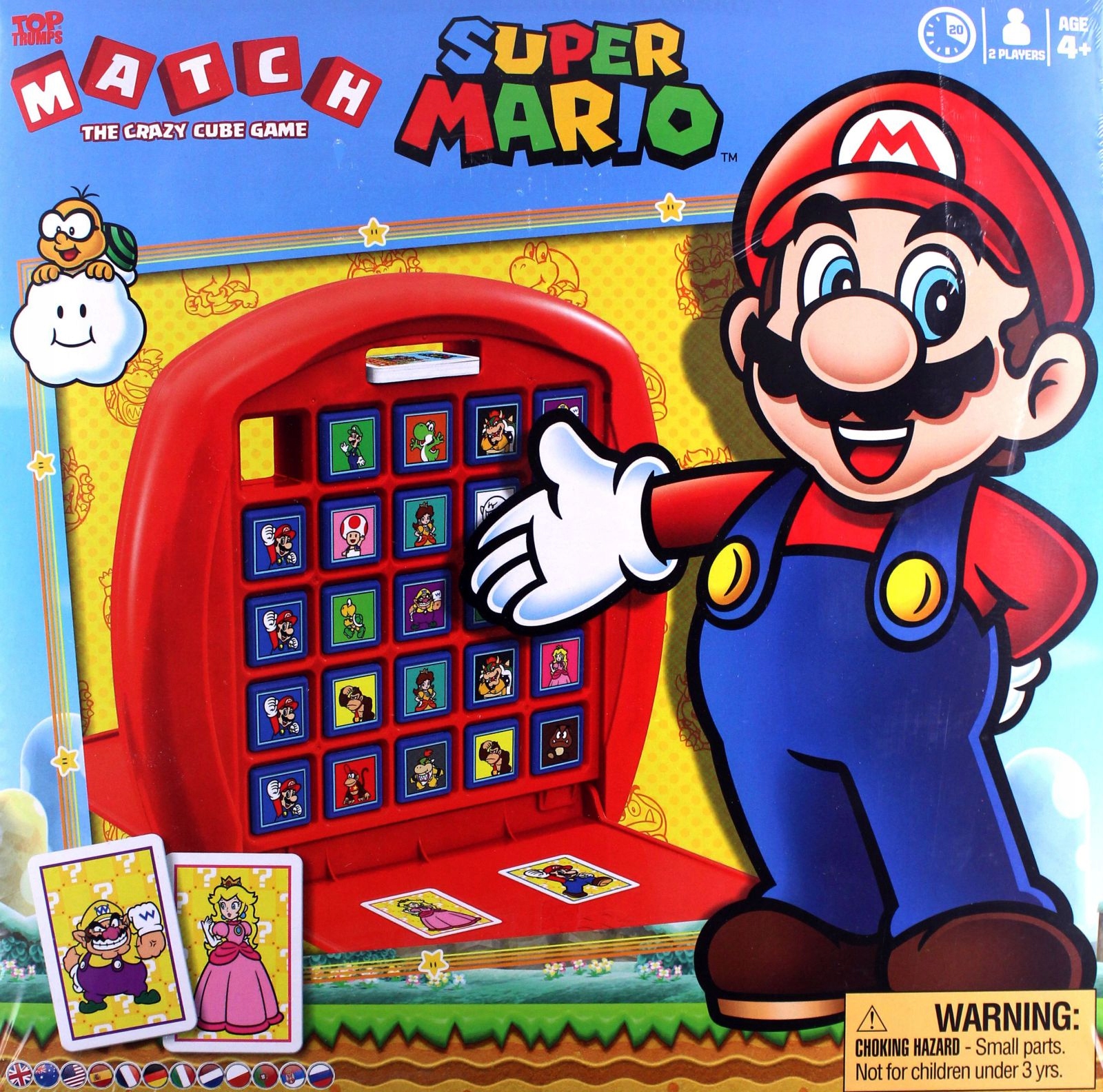 Gra planszowa Super Mario Top Trumps Match Winning Moves - porównaj ...