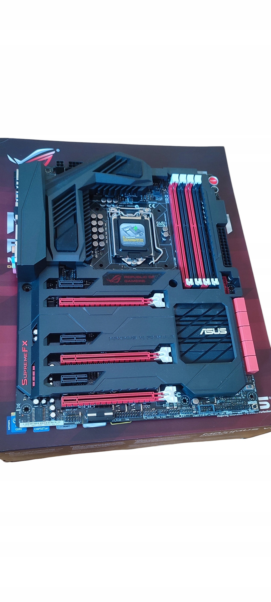 Płyta główna ATX ASUS MAXIMUS VI FORMULA w gdynia - Sklep, Opinie, Cena ...