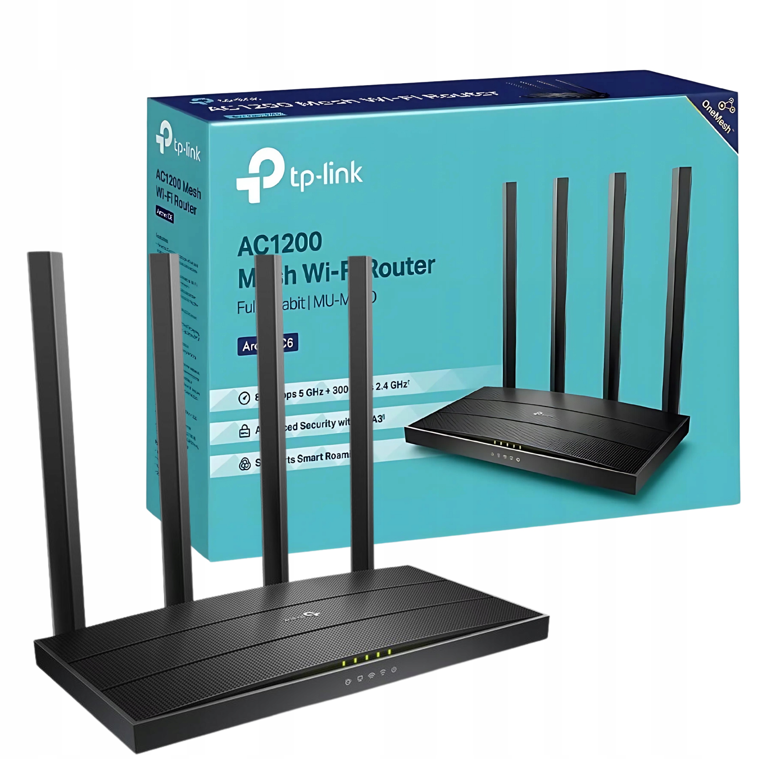 ROUTER WIFI SIECIOWY RUTER ACCESS POINT TP-LINK ARCHER C6 - Sklep ...