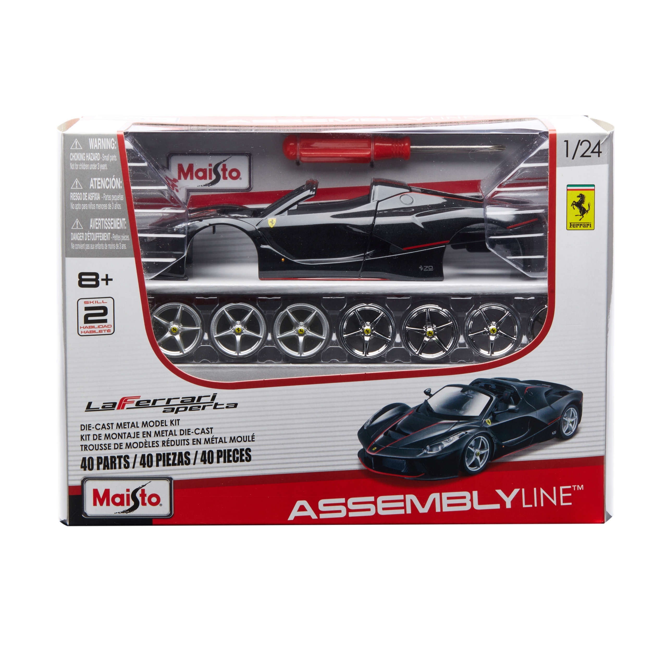 Ferrari F70 LaFerrari Aperta 2015 Model na skladanie Maisto KIT 1:24 ...