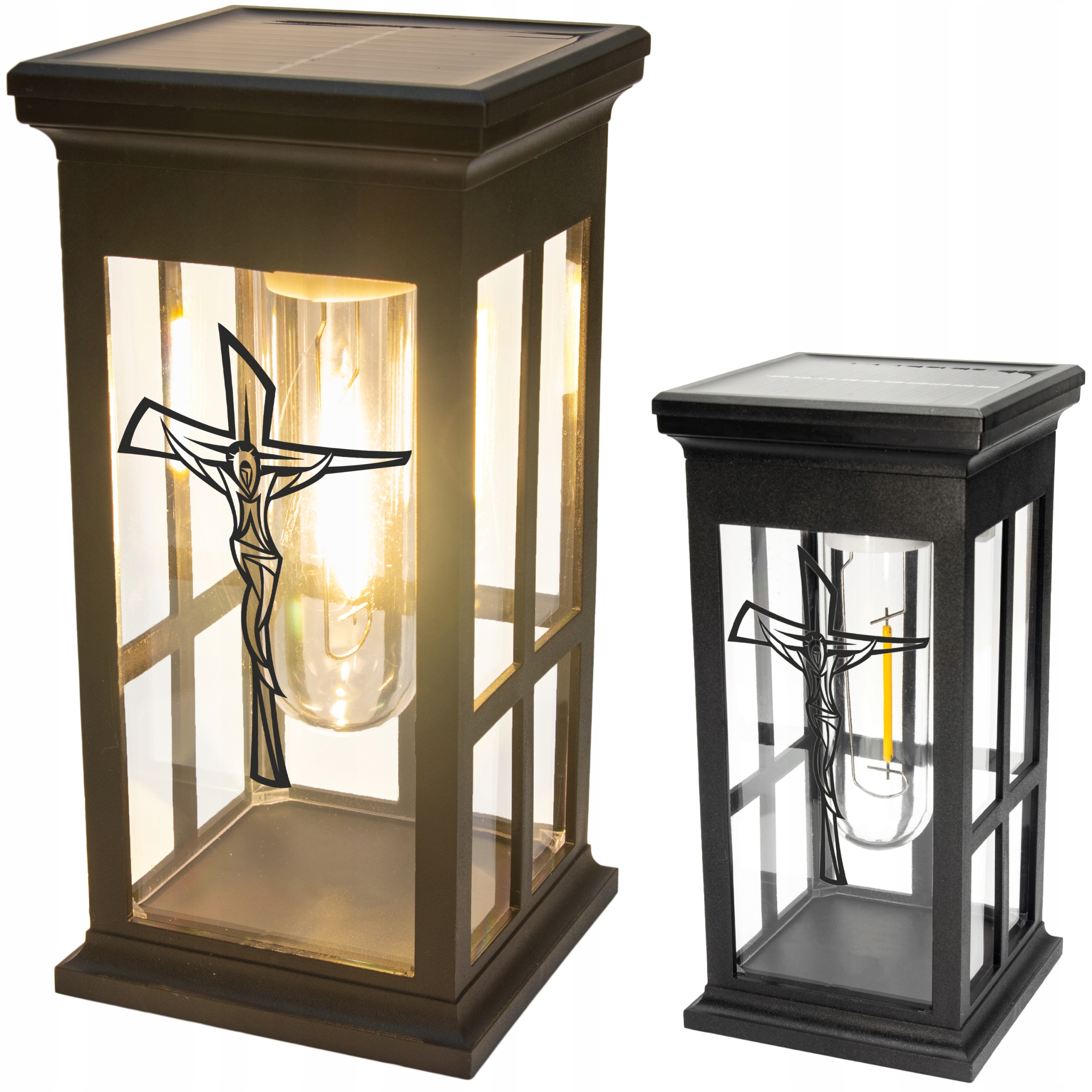 HŘBITOVNÍ SVÍČKA SOLÁRNÍ LED LAMPION SOŠKA NA HŘBITOV LAMPA NA HROB ...