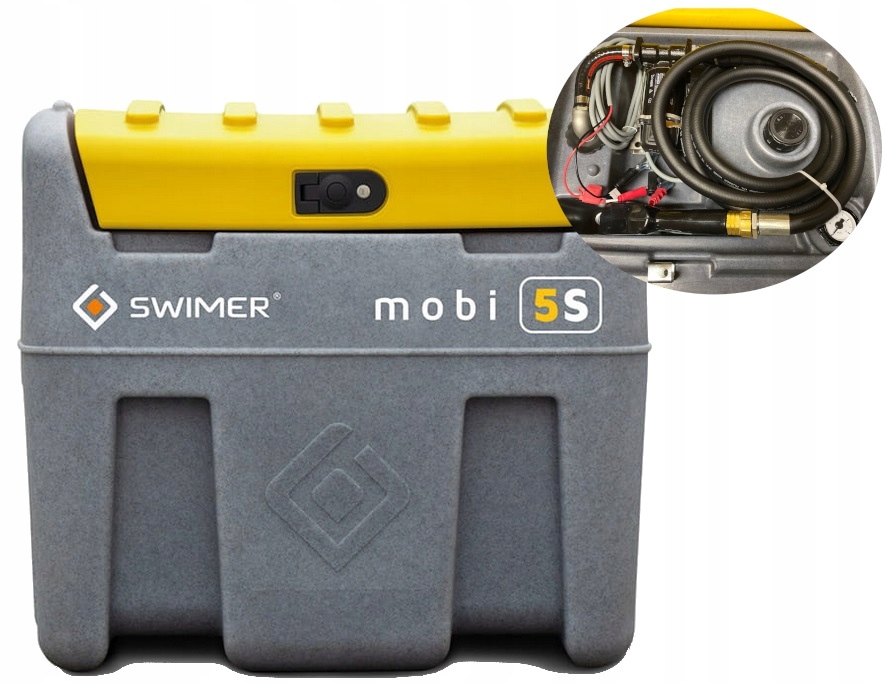 Zbiornik mobilny paliwa Tolen MOBILNY SWIMMER BASIC V3 SW-1553011 ...