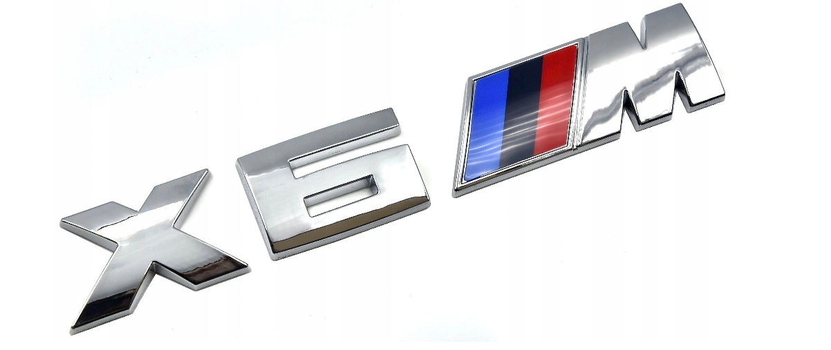 EMBLEMAT LOGO BMW X6 M-PAKIET za 45.00PLN z Zambrów - Allegro - (11136450404)