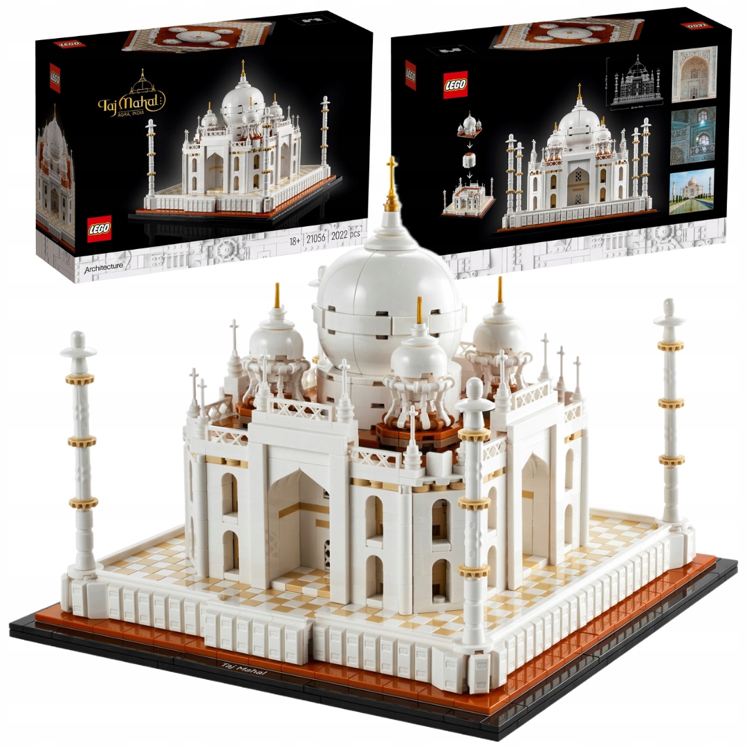LEGO Architecture 21056 Tadż Mahal Indyjskie Mauzoleum Świątynia ... LEGO Architecture 21056 Tadż Mahal Indyjskie Mauzoleum Świątynia ...