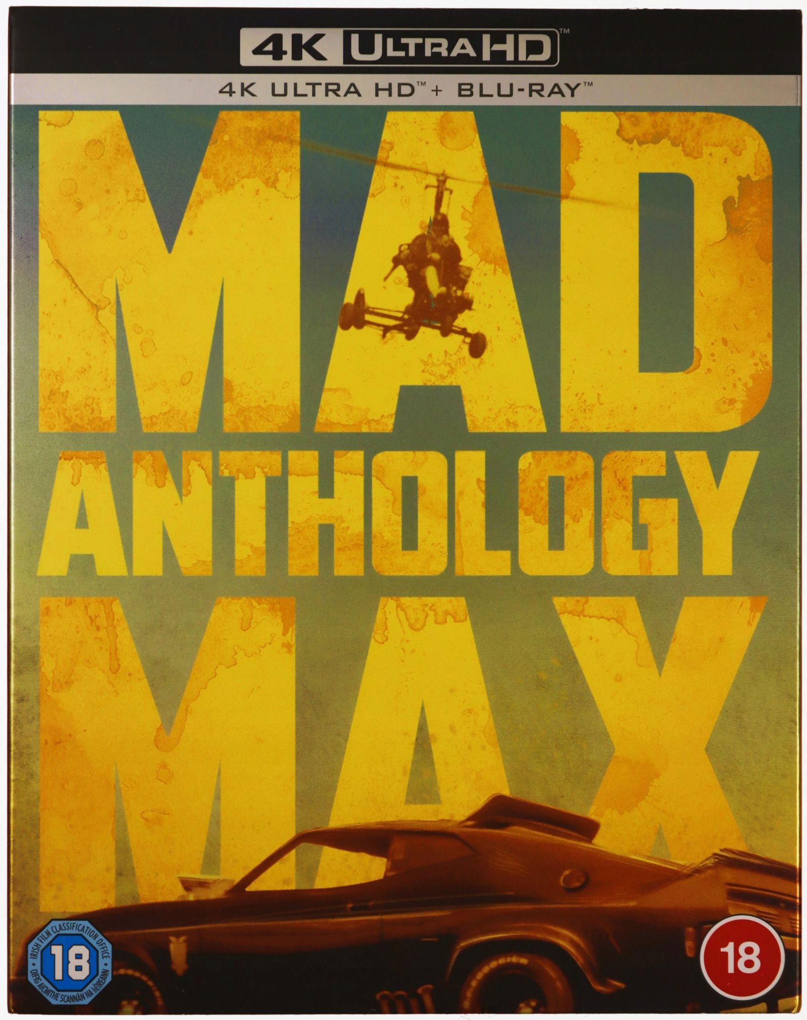 Mad Max Anthology Blu-ray disk 4K - Allegro