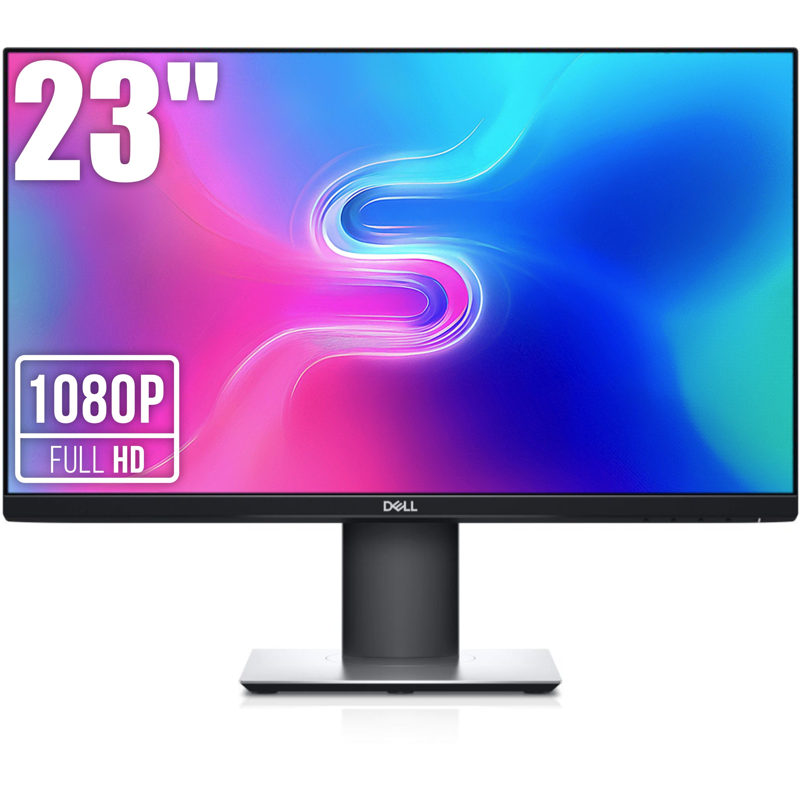 BEZRAMKOWY MONITOR 23” DELL P2319H LED IPS HDMI USB FULL HD 1920x1080 ...