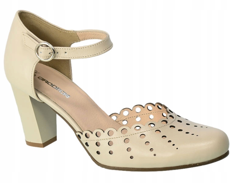 Grodecki czółenka damskie słupek rozmiar 39 • Cena, Opinie - Allegro