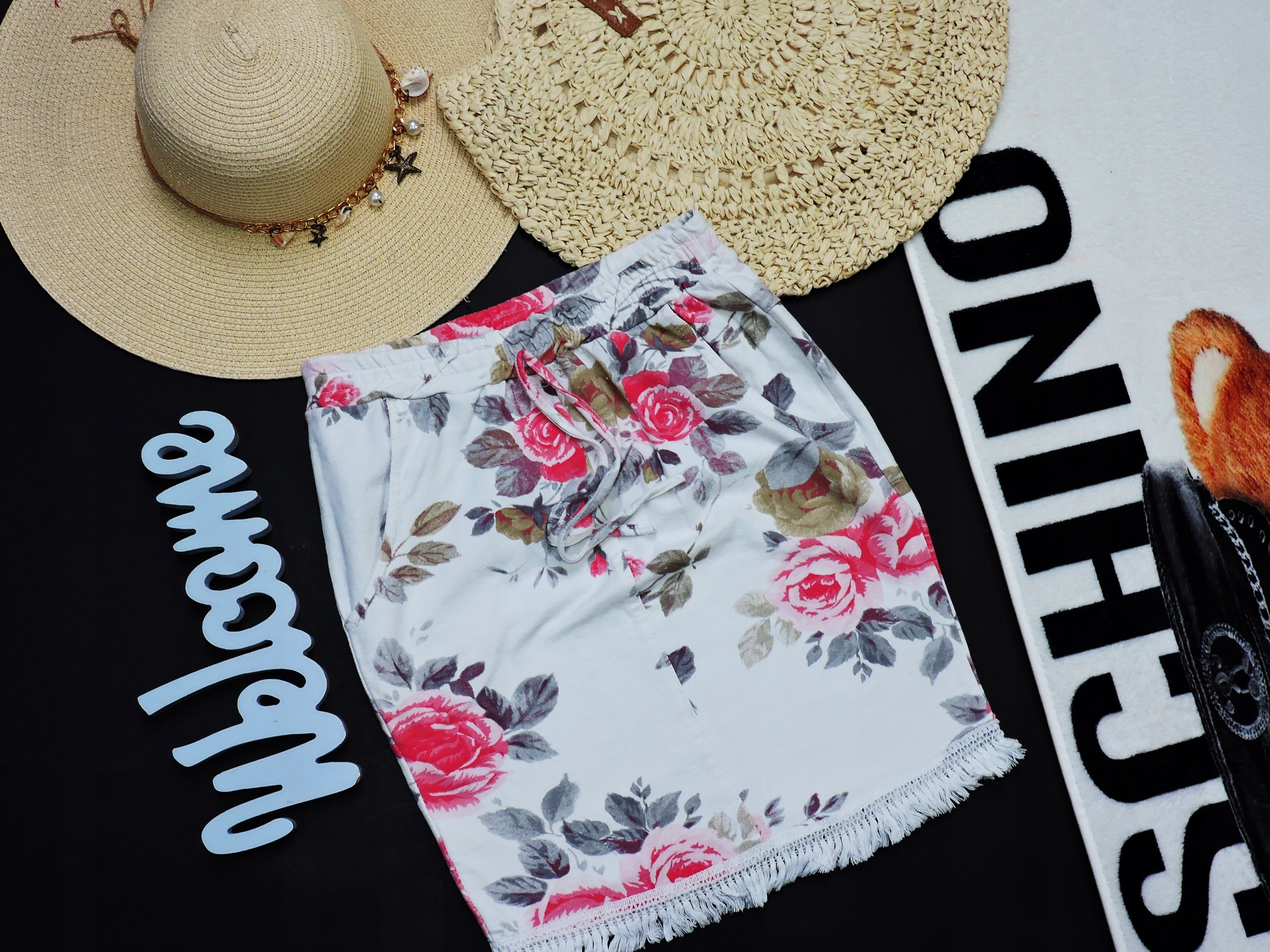 ITALY SPÓDNICZKA DRESÓWKA KWIATY XS/S • Cena, Opinie • Spódnice i ...