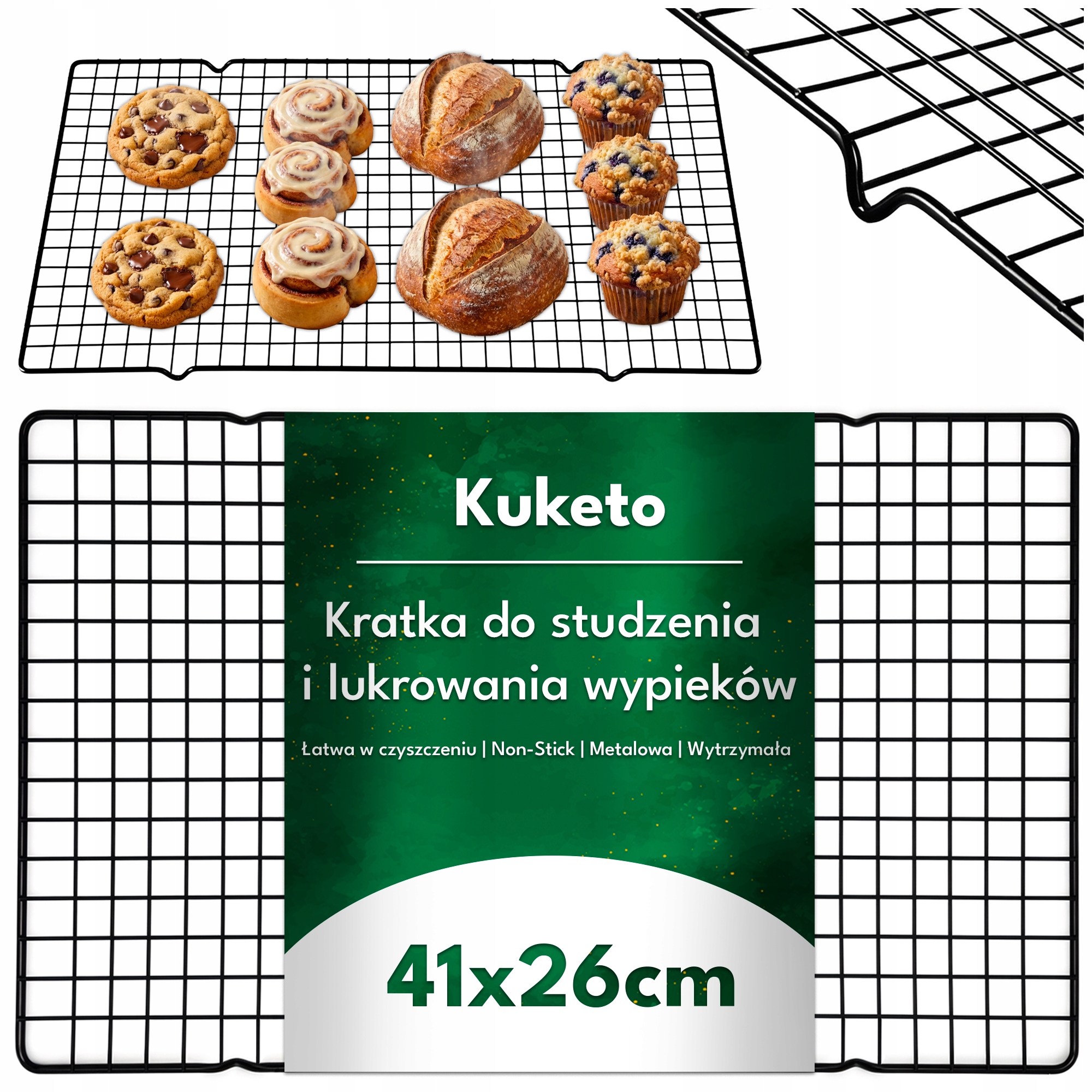 Podstawki na Ciasto Metalowe - Niska cena na Allegro