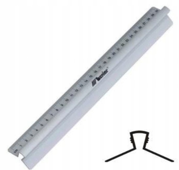 LINIJKA METALOWA Z UCHWYTEM 50CM LENIAR (5903057303191) • Cena, Opinie • Linijki i ekierki ...