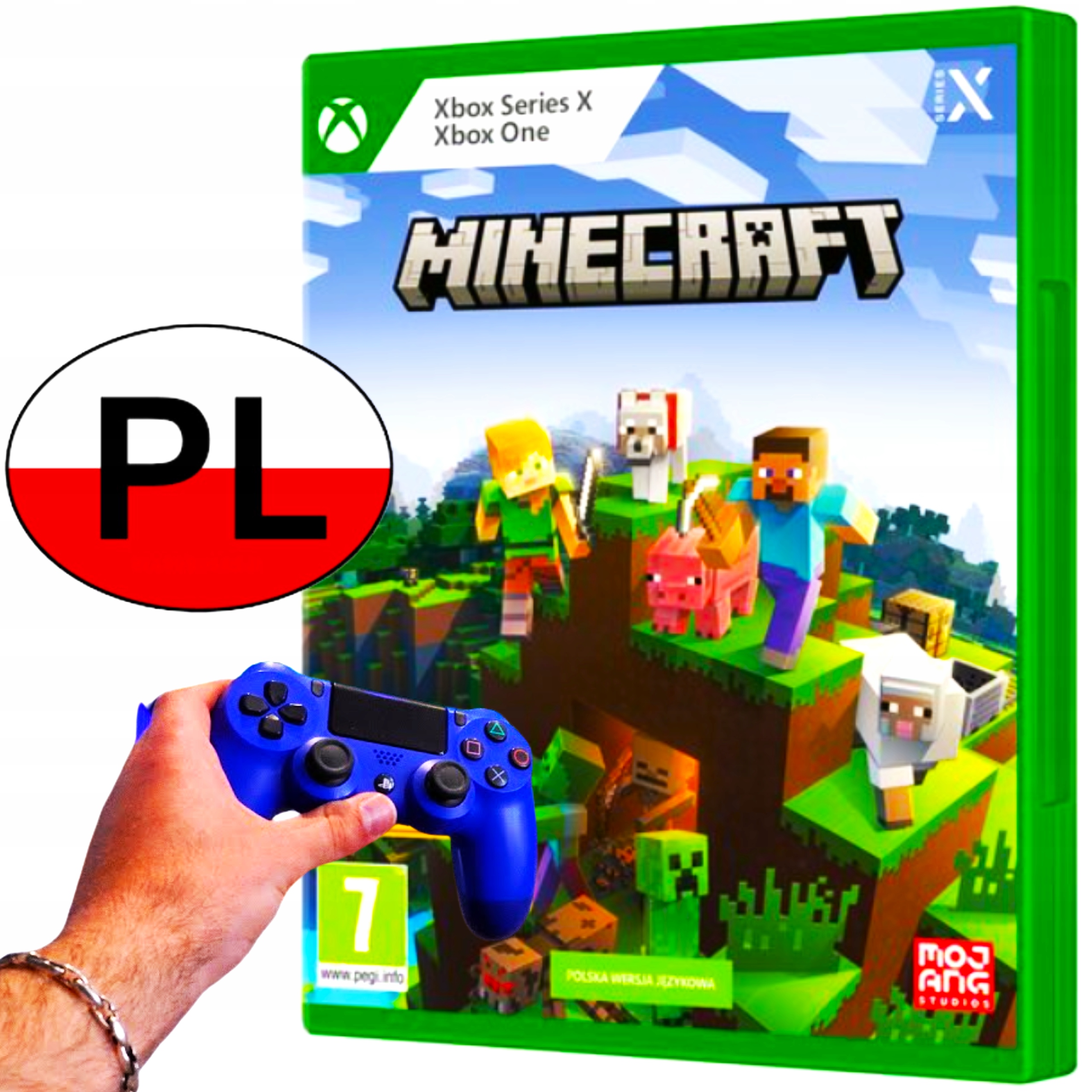 Minecraft Płyta - Niska cena na Allegro