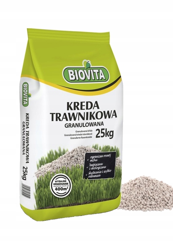 Nawóz wapno Biovita granulat 25 kg (5907813160745) • Cena, Opinie ...