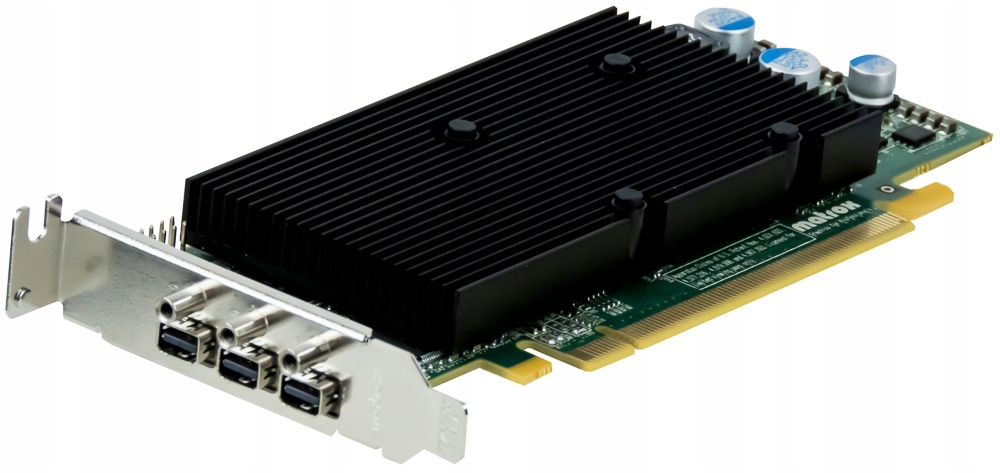 MATROX M9138 PCI-E LP 1GB GDDR2 - porównaj ceny - Allegro.pl
