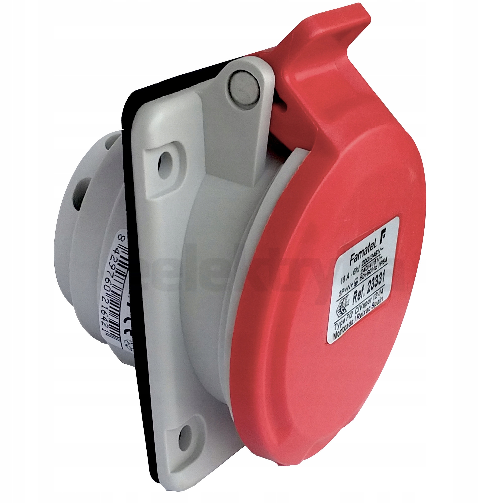 Gniazdo Elektryczne hermetyczne FAMATEL szary (8429760216421) • Cena ...