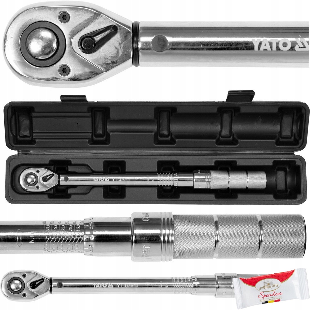 Yato YT-07611 Klucz dynamometryczny 1/2" 10-60N 5906083026195 za 127 ...