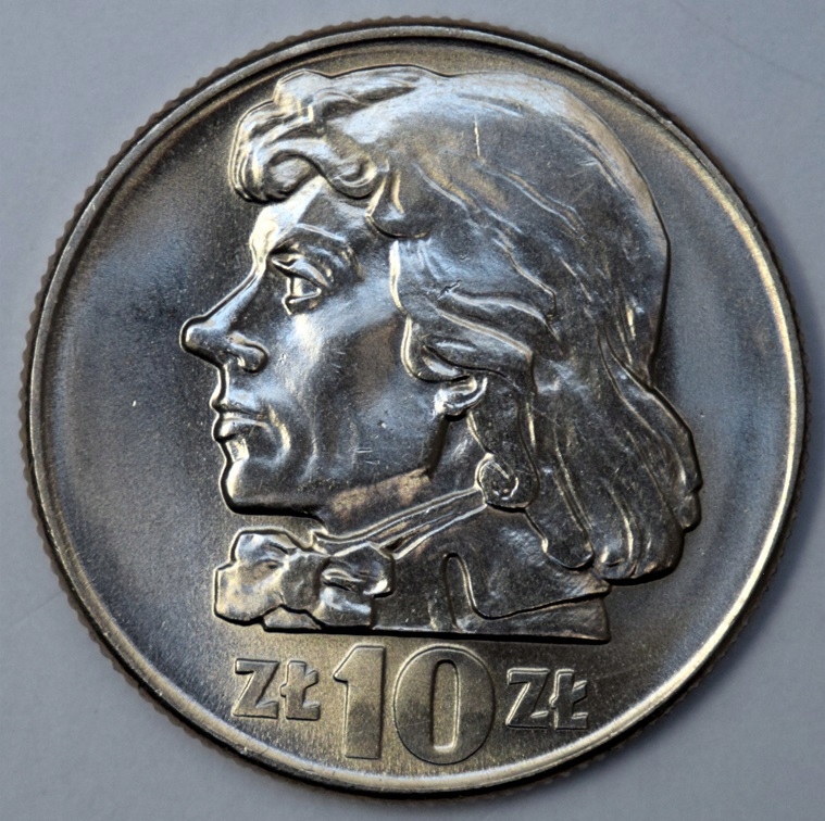 10 ZŁ TADEUSZ KOŚCIUSZKO 1966 (H11) - PIĘKNY STAN - ST. 1 • Cena ...
