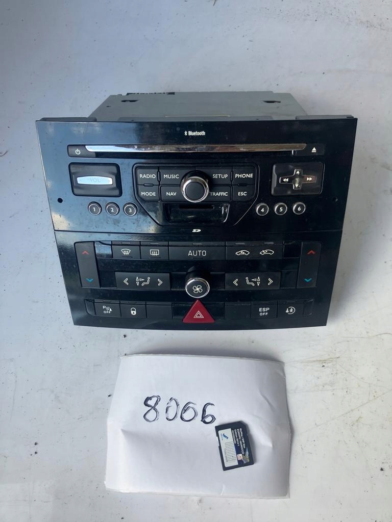 RADIO NAWIGACJA PEUGEOT 407 LIFT 96737709XN RNEG za 600.00PLN z Turek - Allegro - (14272849054)