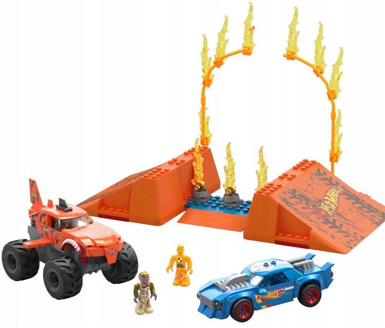 Mega Construx Hot Wheels Monster Trucks sudara se s Tiger Sh