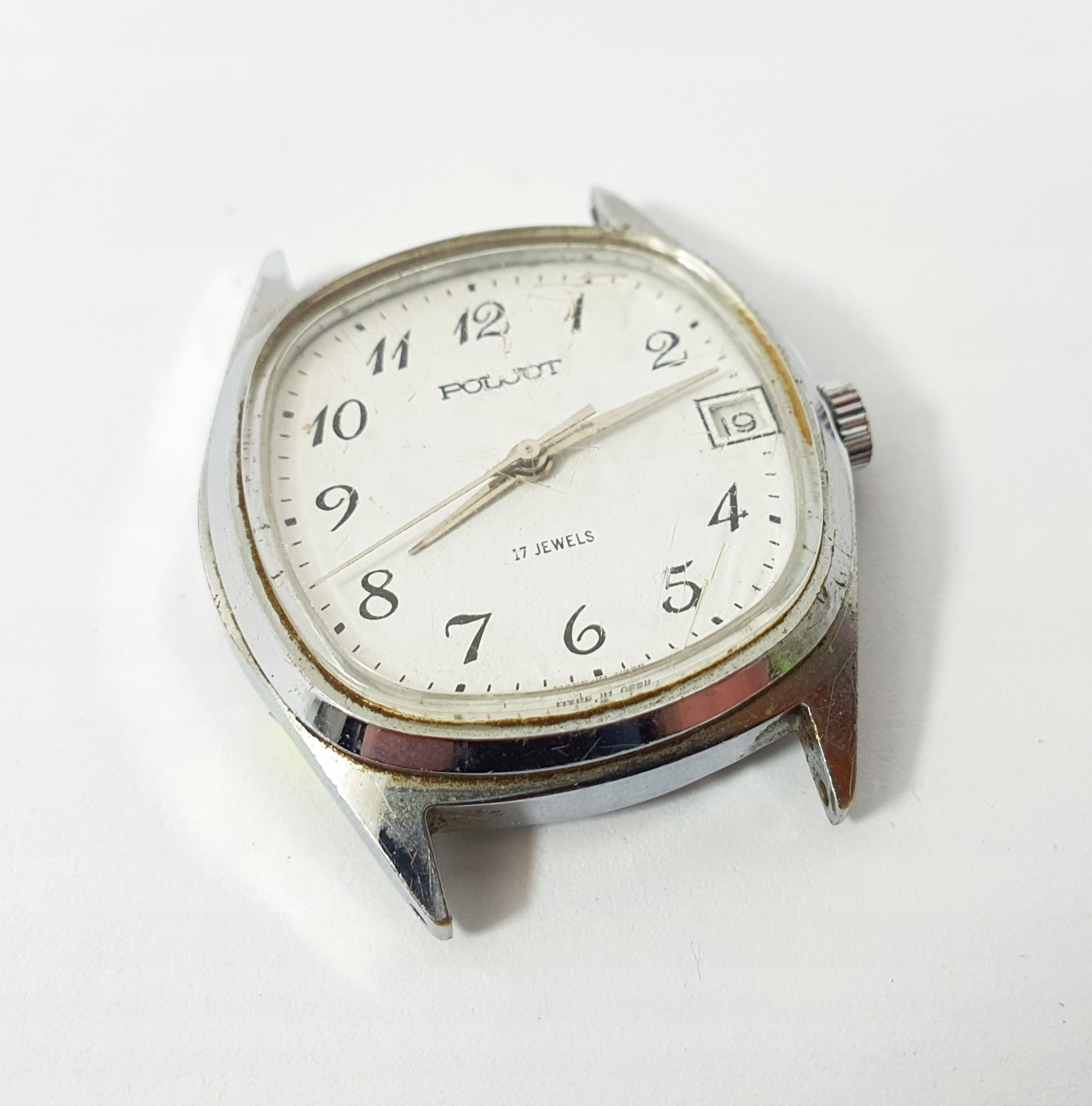 ZEGAREK MECHANICZNY POLJOT 17 JEWELS (4650099742440) • Cena, Opinie • Męskie 17176701660 • Allegro