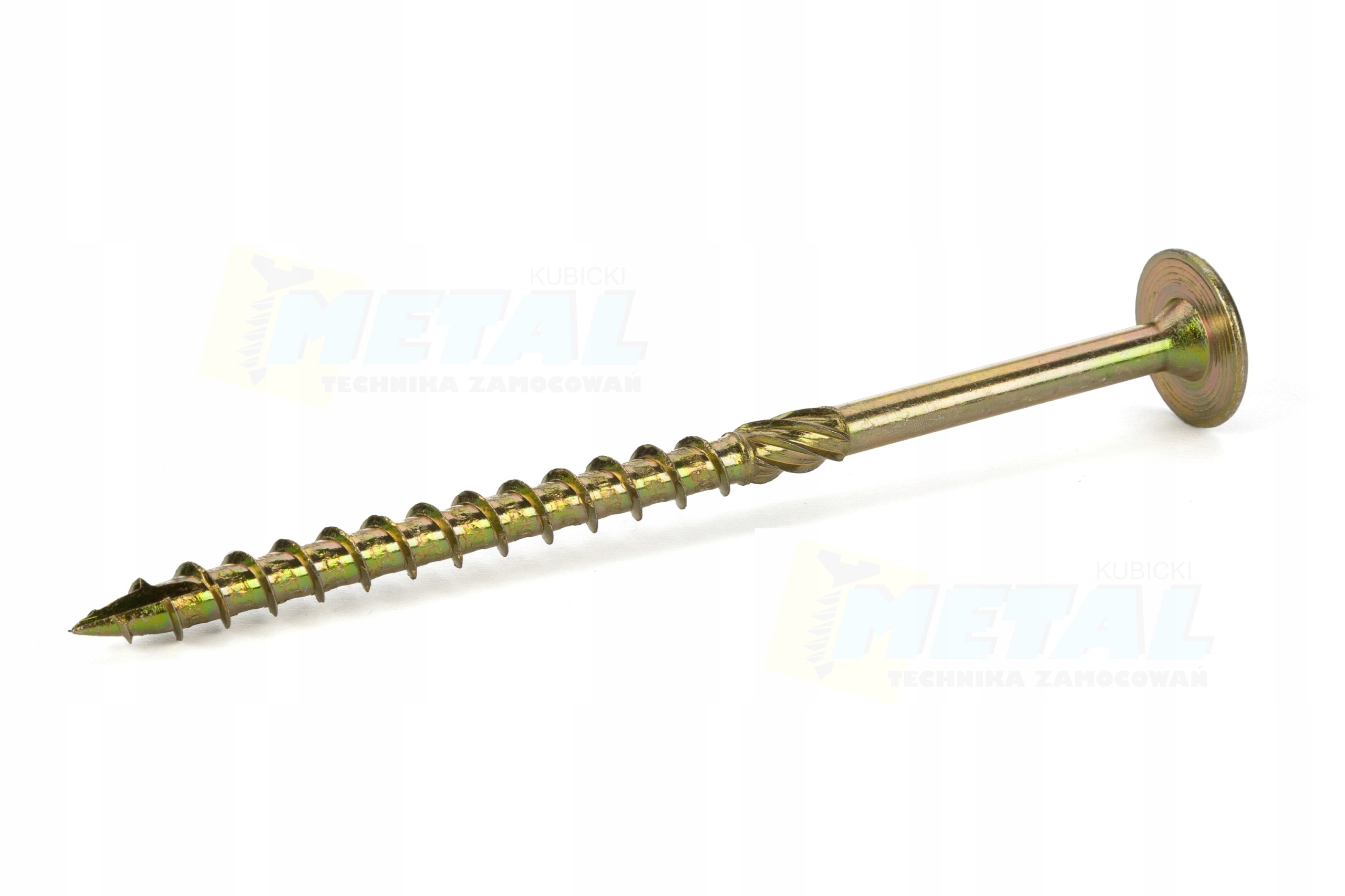 WKRĘTY CIESIELSKIE DO DREWNA TALERZOWE WCT-06100 TORX 6X100 / 50 szt ...